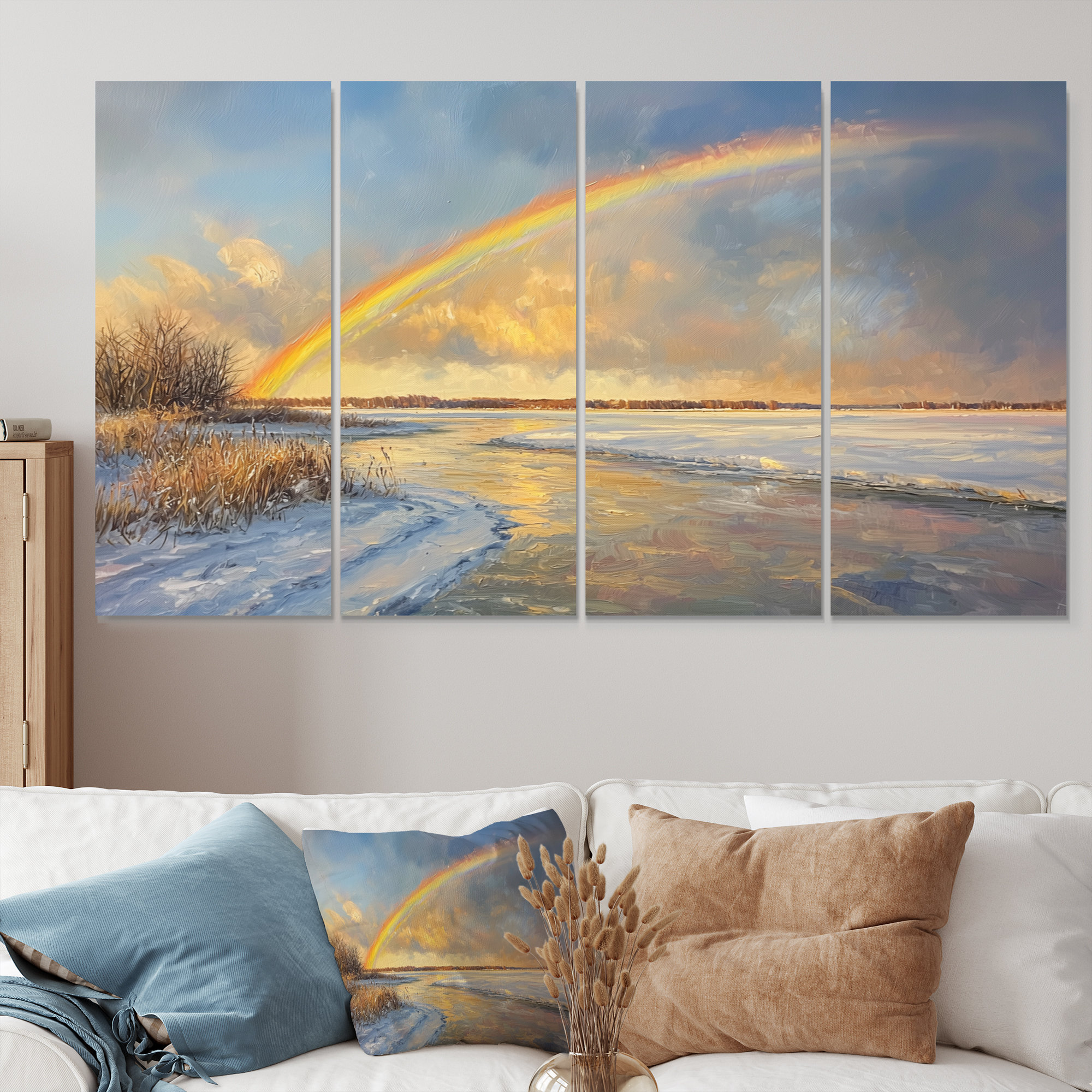 Winston Porter Toni - Rainbow Wall Art - Traditional Wall Ar Wall Art ...