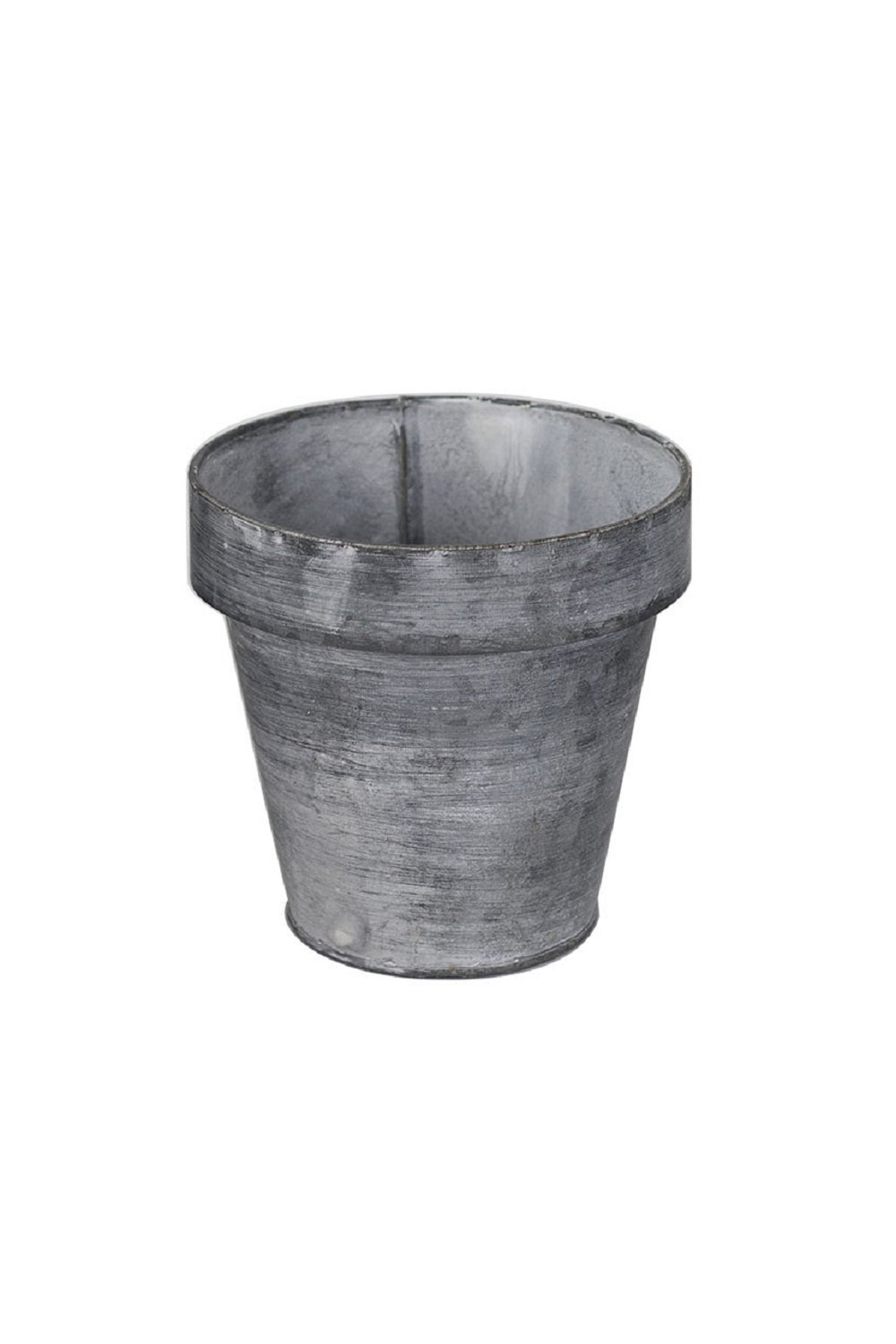 Gracie Oaks Sanjuana Zinc Pot Planter & Reviews - Wayfair Canada