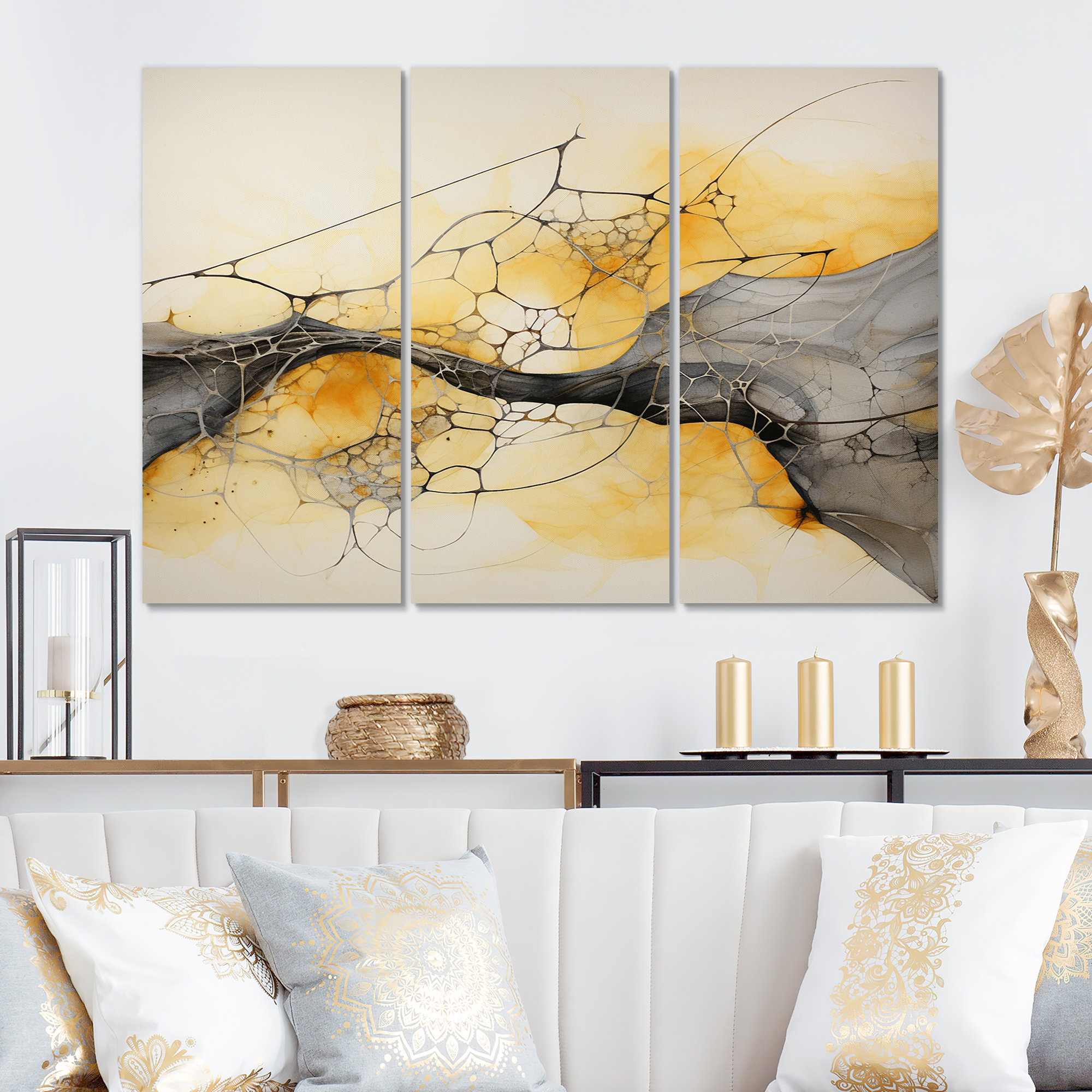 Wrought Studio™ Undefined Continuation Liquid Retro Wavesii - Abstract ...