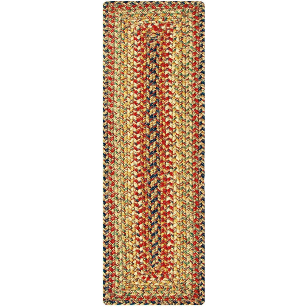 Gracie Oaks Premium Jute Braided Indoor Stair Treads - Size 8"x28 ...