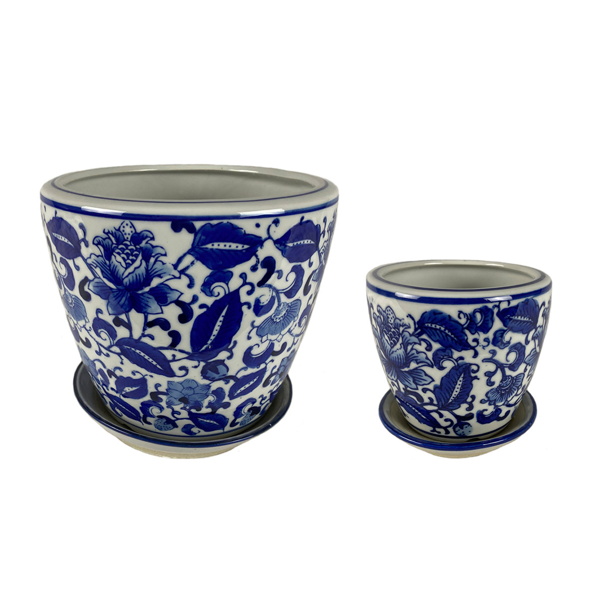 World Menagerie Lemi 2-Piece Porcelain Pot Planter Set & Reviews ...