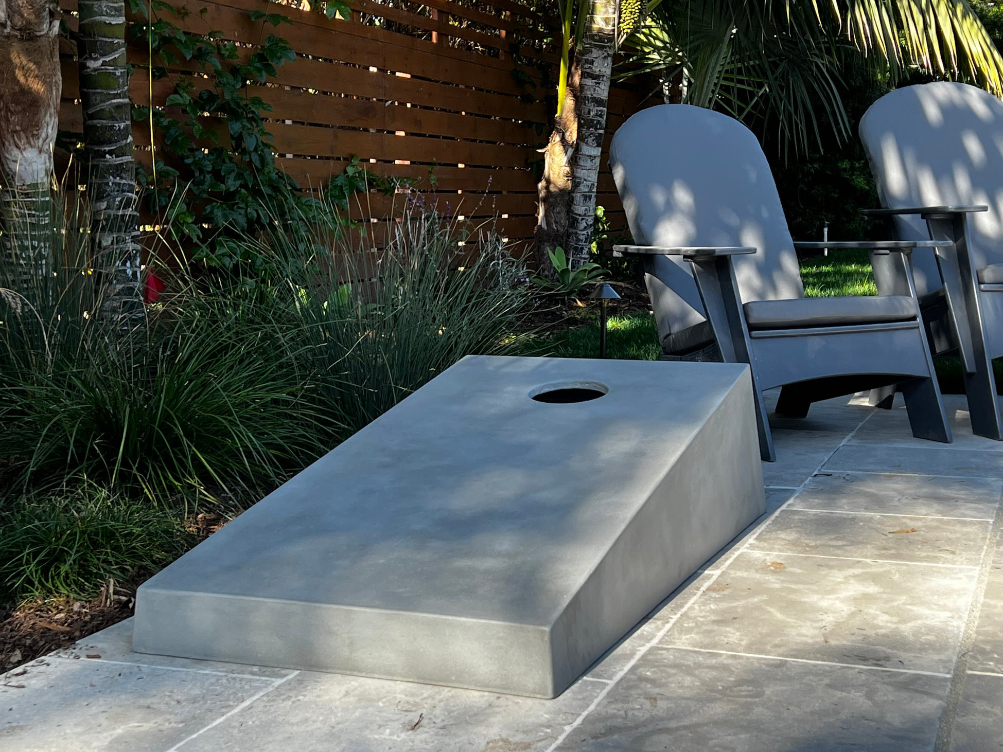 Concrete Cornhole Co Modern Concrete Cornhole Board Set - Wayfair Canada