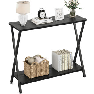 X & Cross Leg Console Tables You'll Love | Wayfair