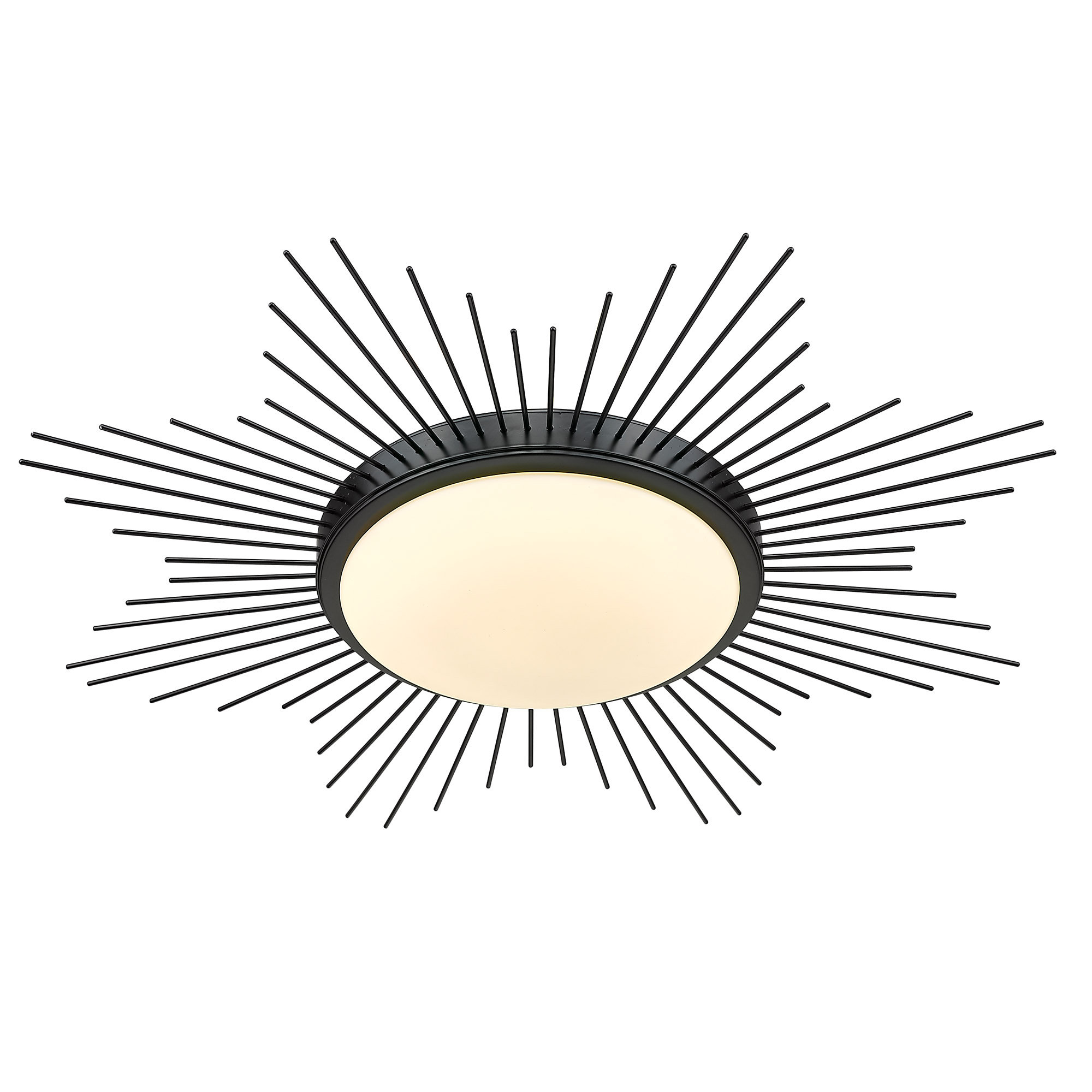 Mercury Row® Vandusen 1-Light 24" LED Flush Mount & Reviews | Wayfair