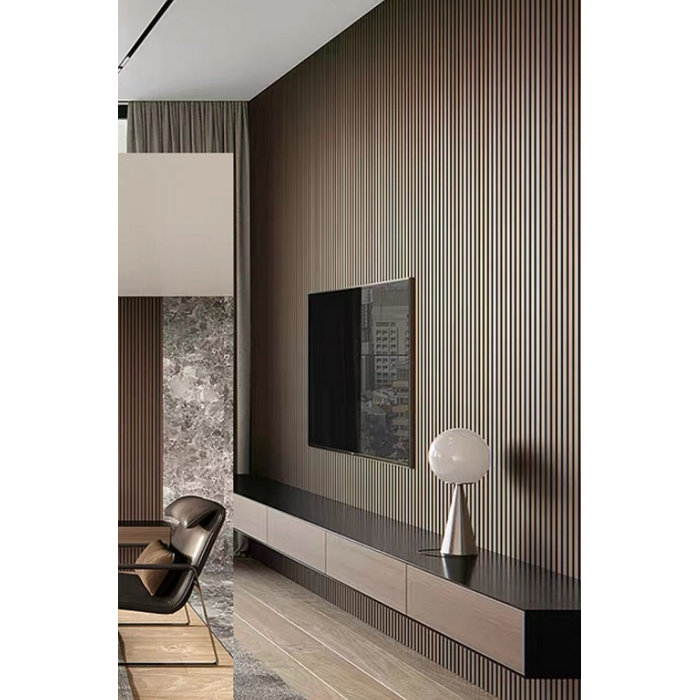 e-Joy 90" L x 5.75" W Shiplap Wood Wall Paneling, 3D Wall Paneling for ...