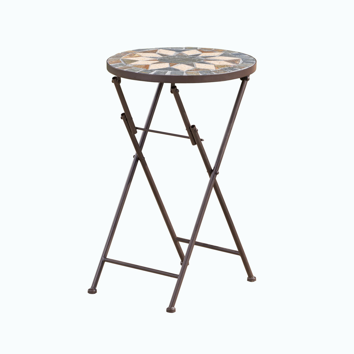Charlton Home® Rubicon Folding Side Table & Reviews | Wayfair