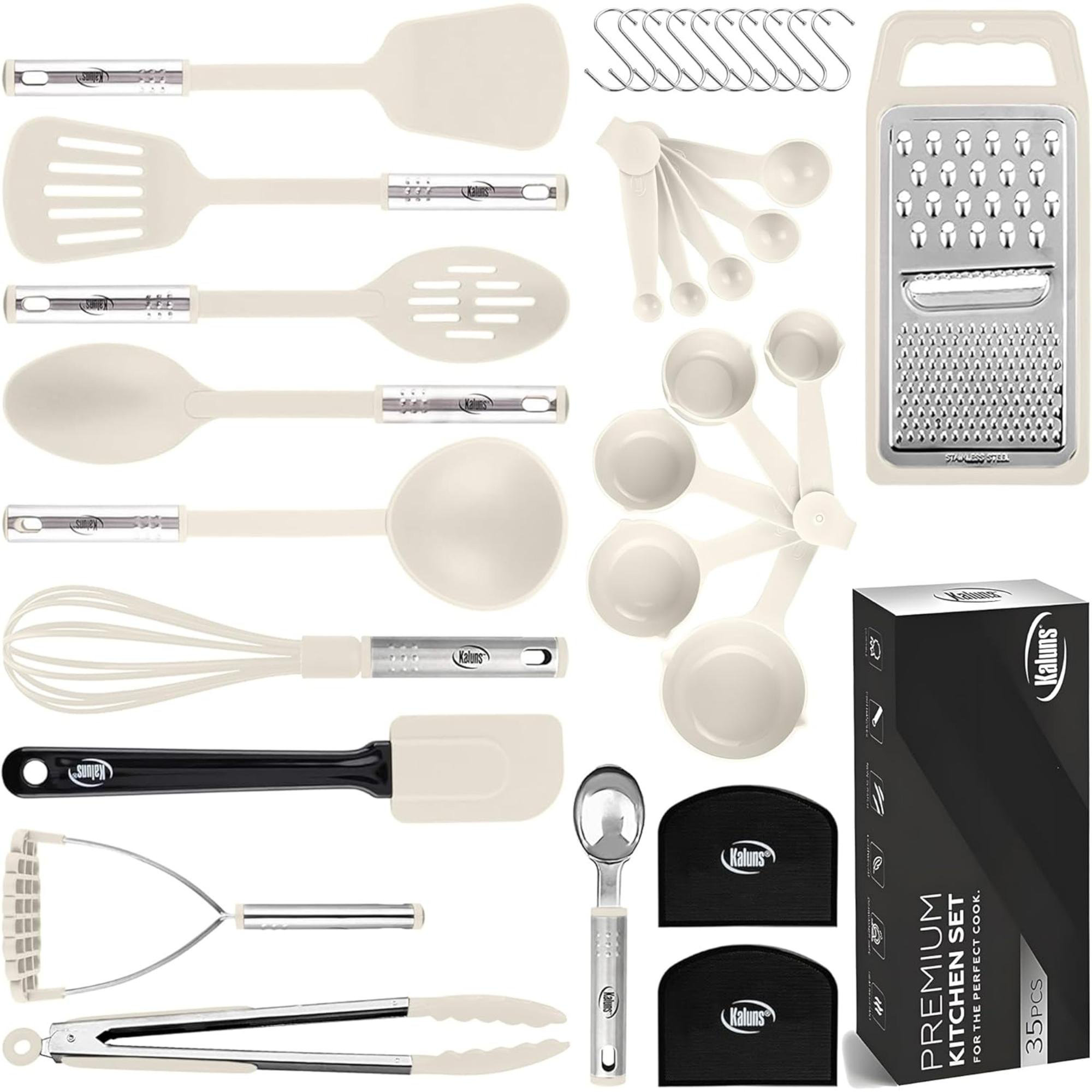 Textiles Hub 35 Piece Cooking Utensil Set | Wayfair