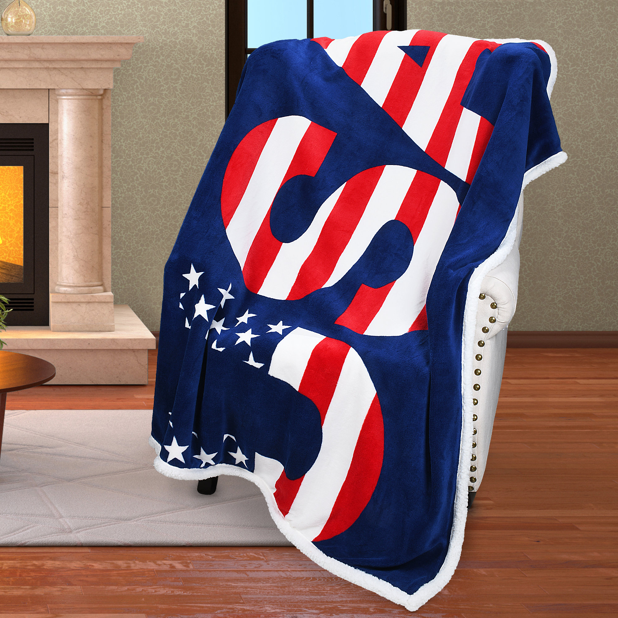 Catalonia Patriotic US Flag Blanket, American National Flag Throws ...