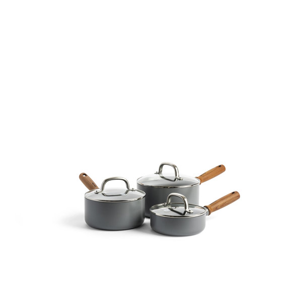 GreenPan Mayflower Pro 3 Piece Aluminium Non-Stick Cookware Set ...