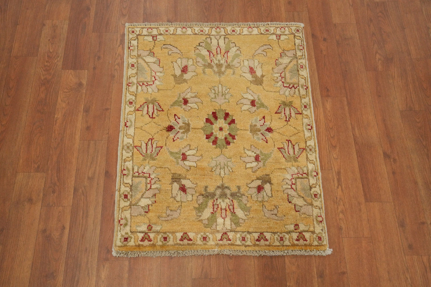 Astoria Grand Classic Handcrafted Rug in Warm Tones with Bold Patterns ...