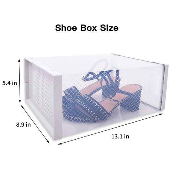 Rebrilliant Ozena 15 Stackable (6 transparent, 9 white) Plastic ...