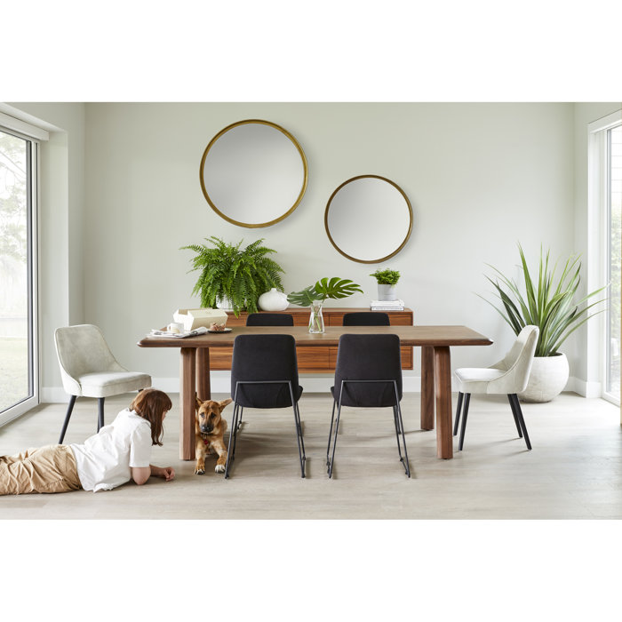 AllModern Avari Solid Wood Dining Table & Reviews | Wayfair