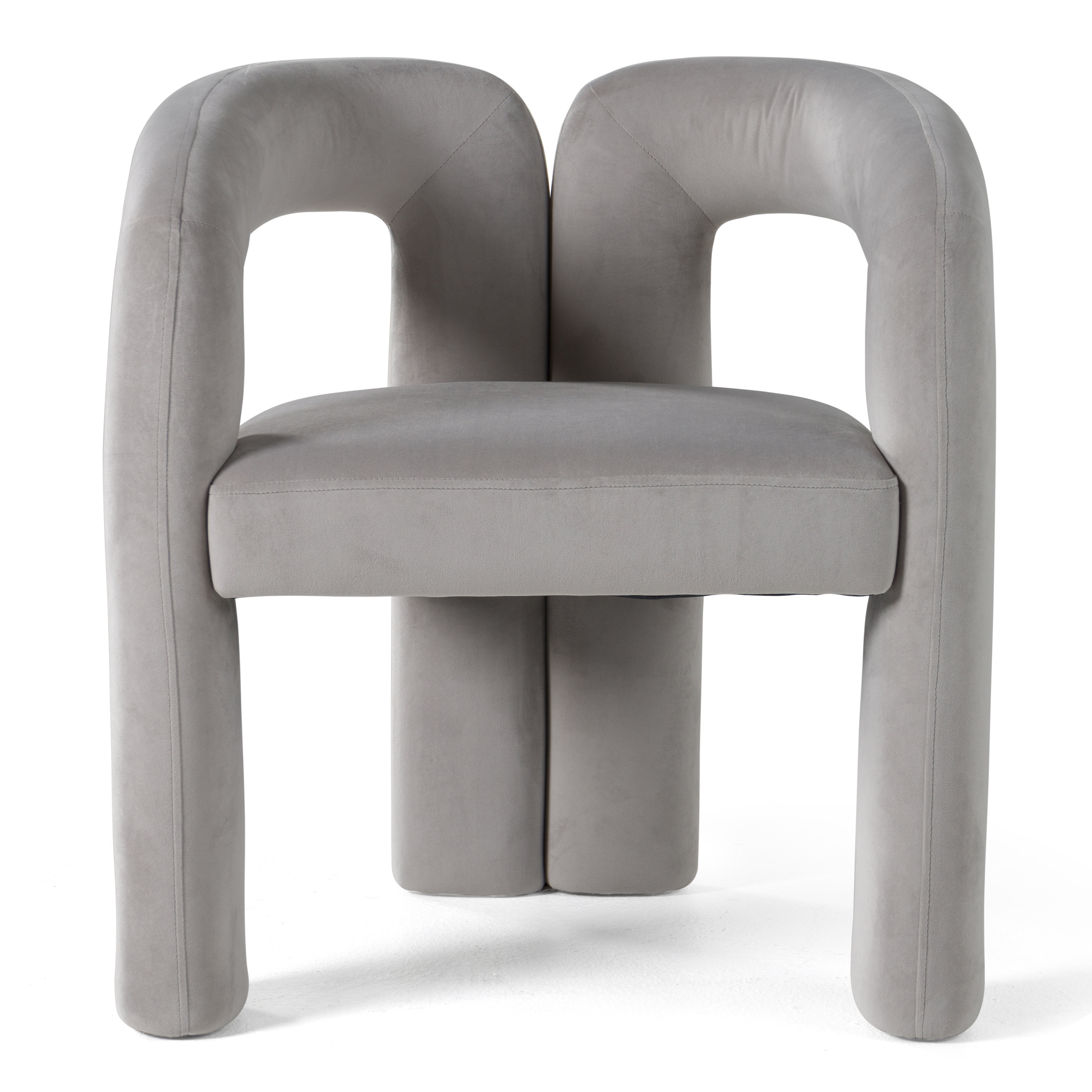Ivy Bronx Sarvis Velvet Wing Back Armchair Dining Chair | Wayfair