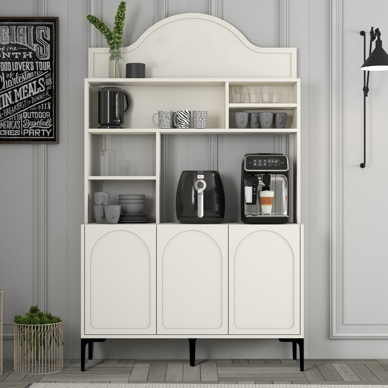Lark Manor™ Coffee Bar Cabinet | Wayfair