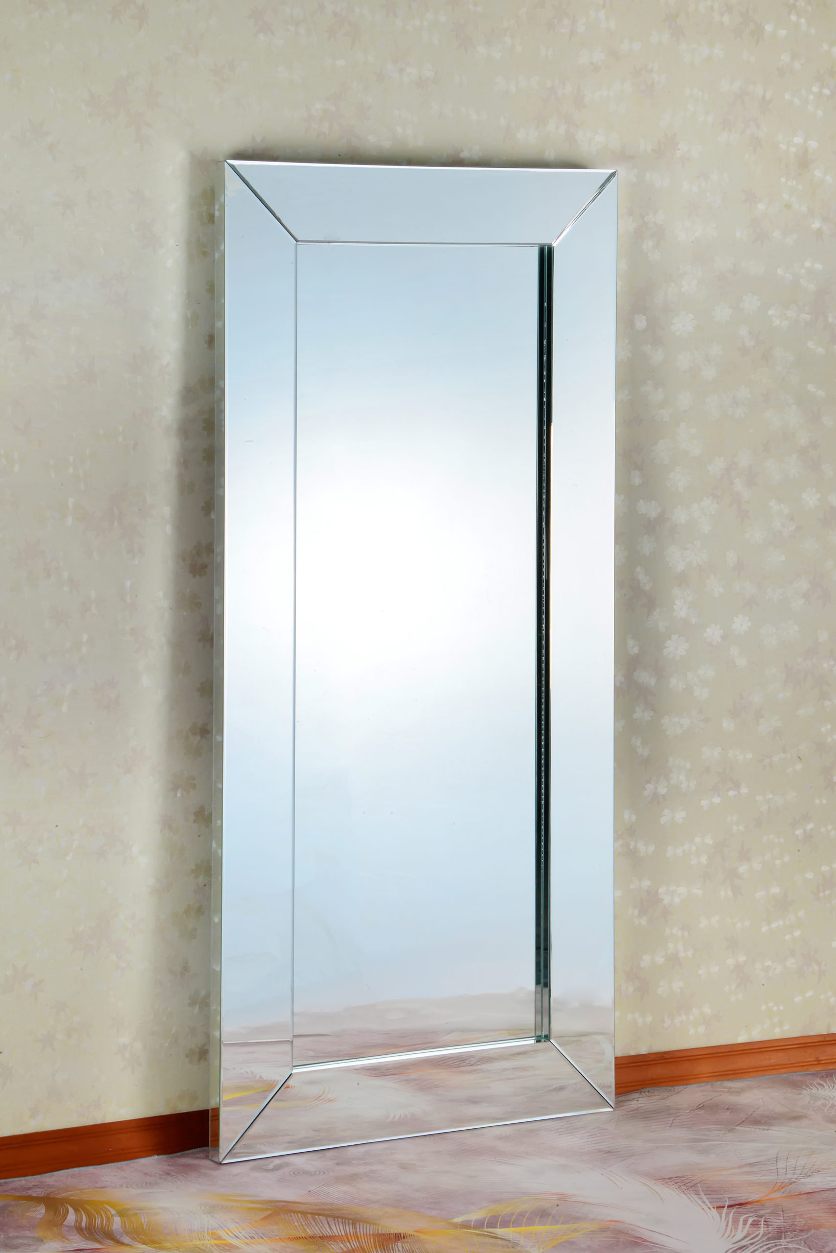 Rosdorf Park Worthington Glass Flat Mirror | Wayfair