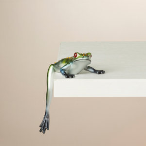 Bay Isle Home Siniard Tree Frog Shelf Sitter Figurine & Reviews | Wayfair