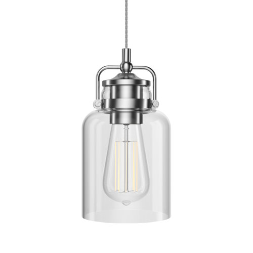Nickel Pendant Lighting You'll Love | Wayfair