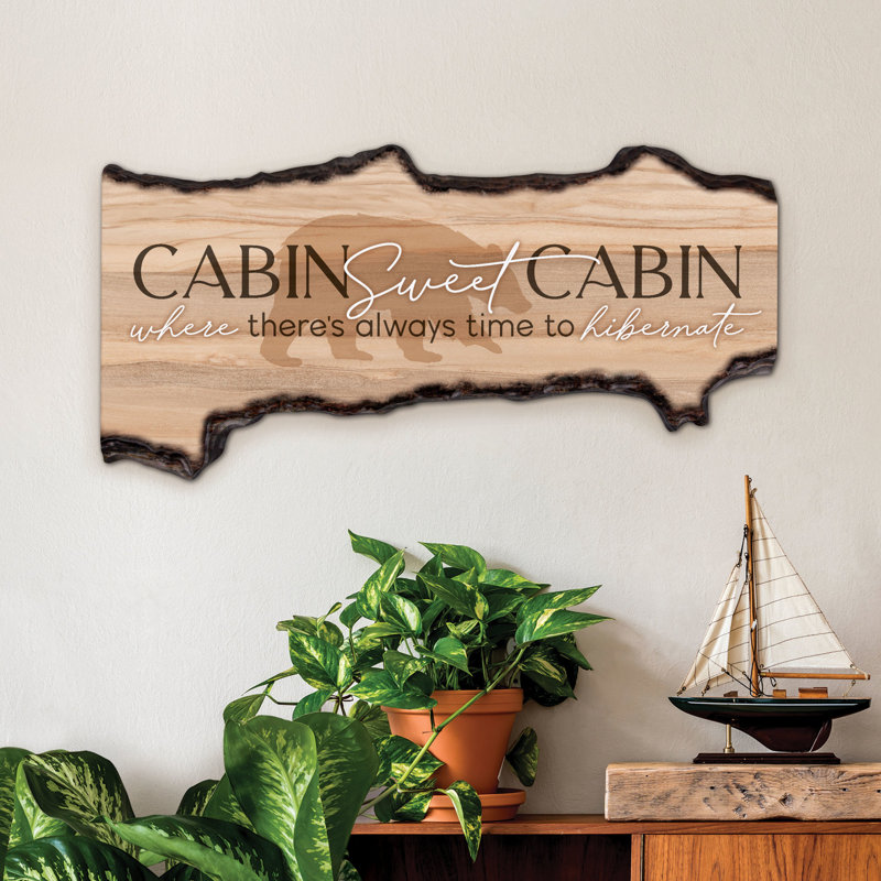 Loon Peak® Handmade Text Wall Decor & Reviews | Wayfair