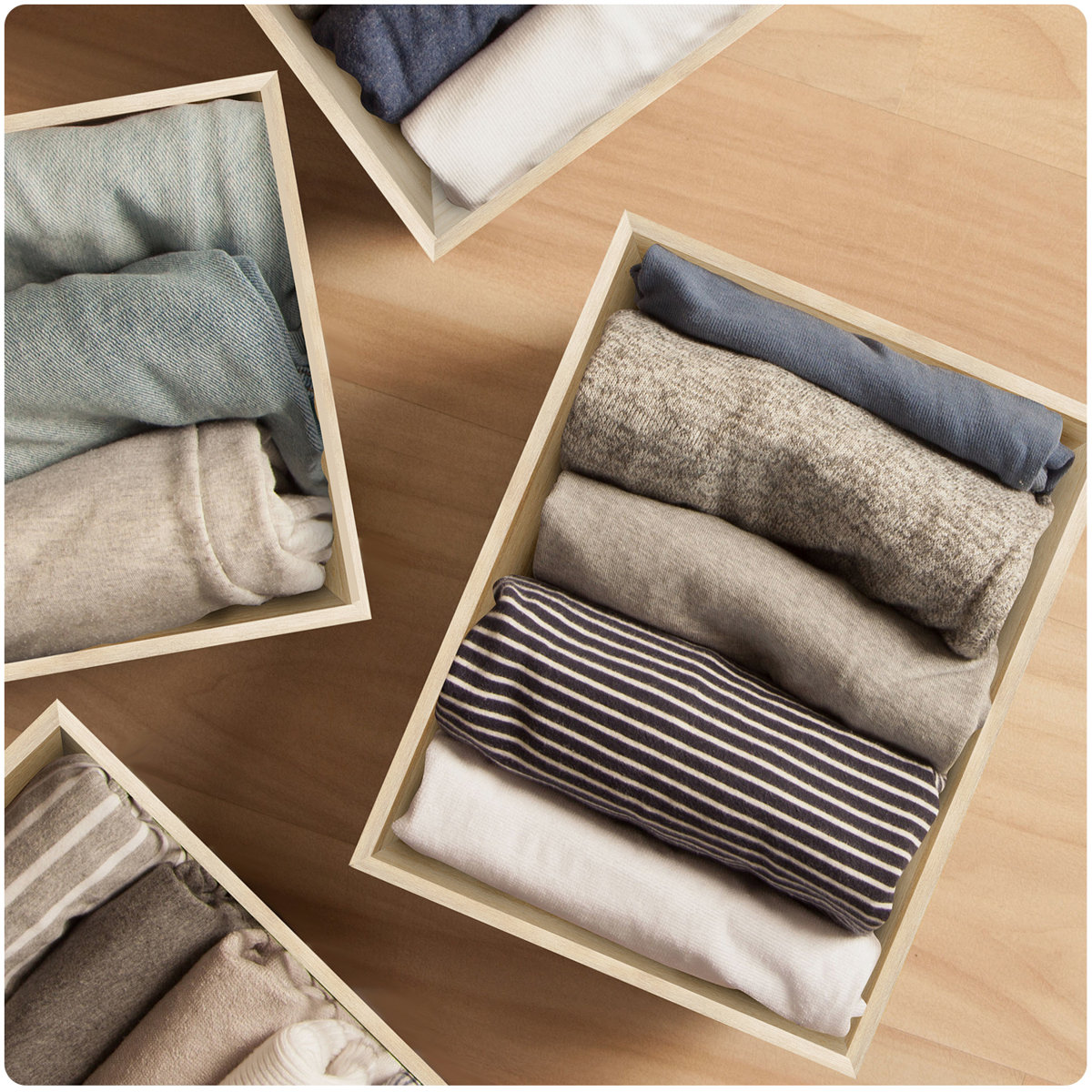 Sorbus Unfinished Wood Crates, Organizer Bins, Wooden Box, Cabinet ...