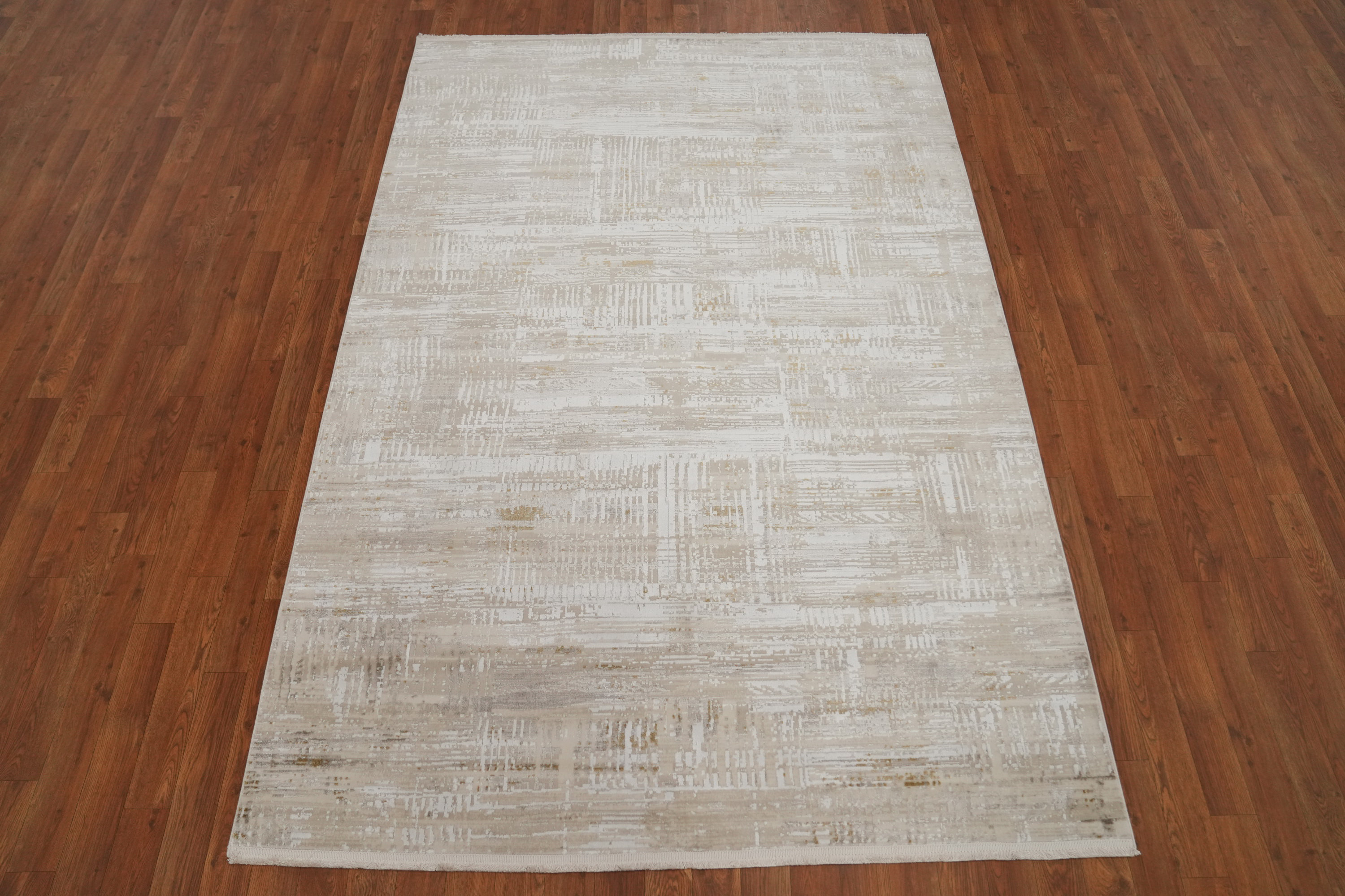 Hokku Designs Chic Neutral Textured Rug 5x7 Perfect for Contemporary ...