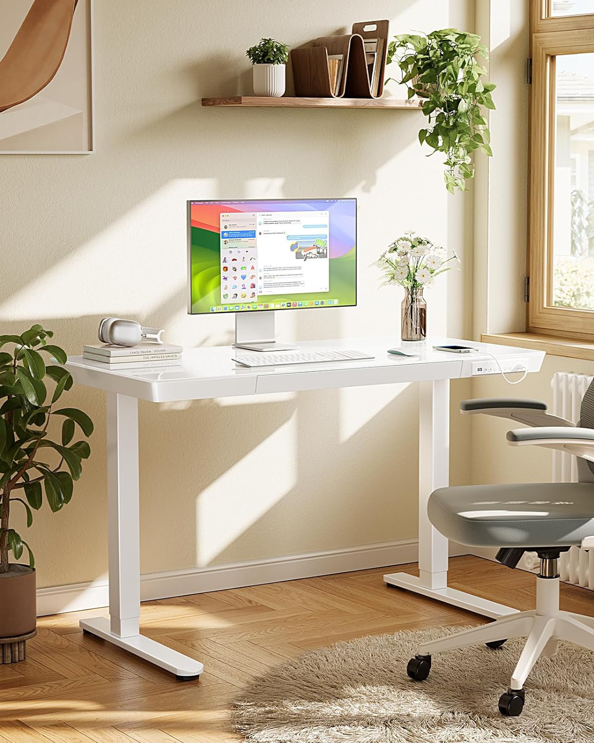 Inbox Zero Melburn 48'' W Rectangle Computer Desk | Wayfair