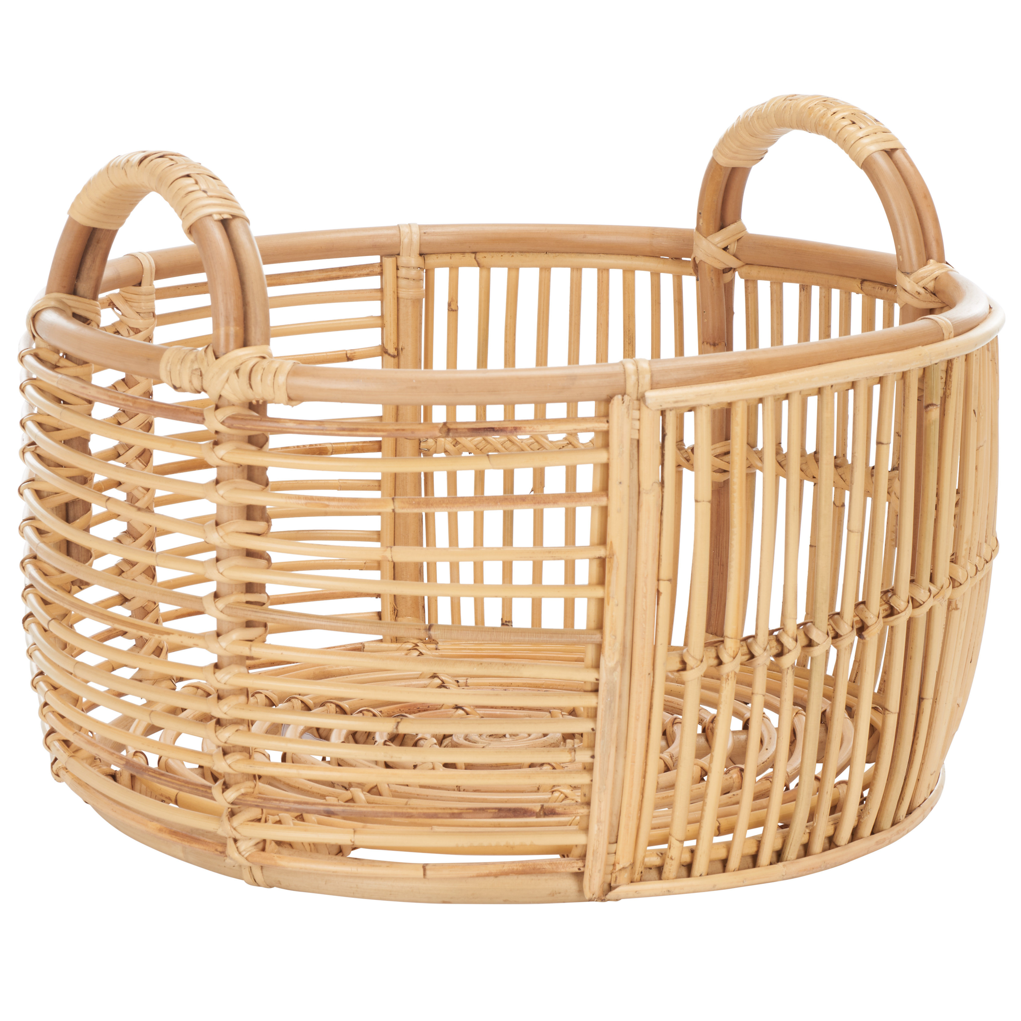 Bayou Breeze Hazelmae Tyra Rattan General Basket | Wayfair