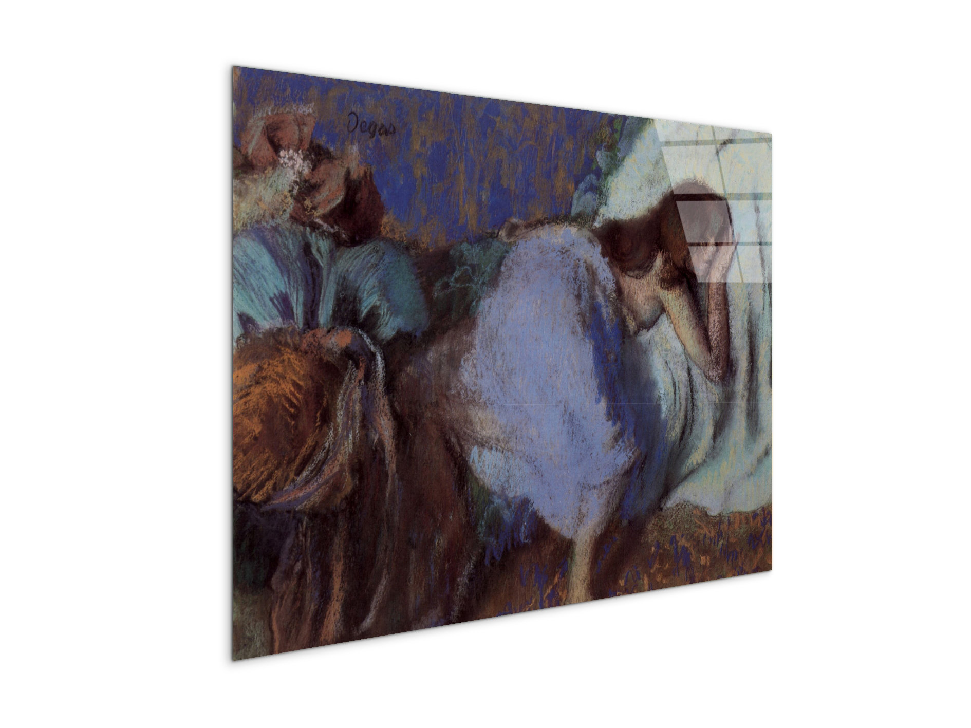Ebern Designs On the bed by Degas Edgar 57cm H X 76cm W CrystalArt ...