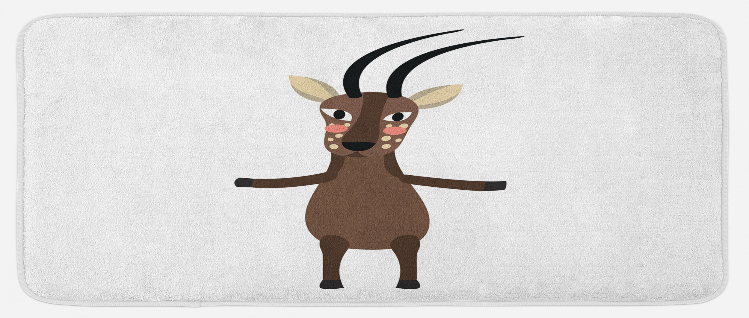 East Urban Home Goat Kitchen Mat | Wayfair