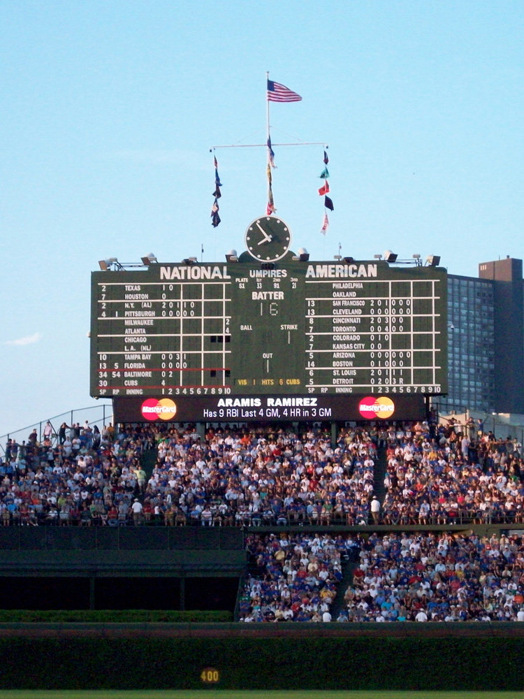 Alcott Hill Wrigley Field Scoreboard - Wayfair Canada