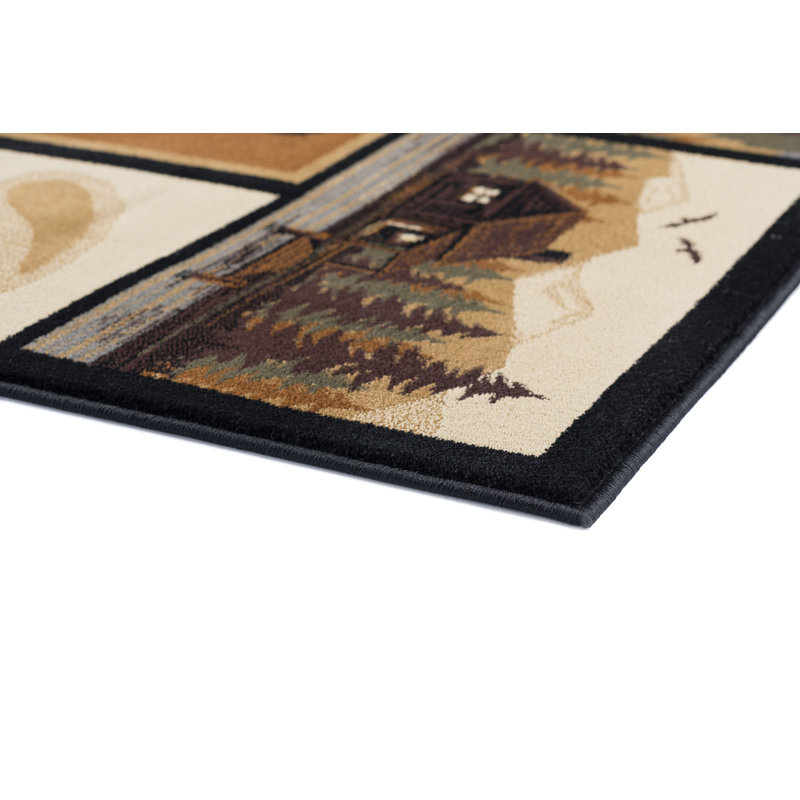 Threadbind Performance Brown/Beige Rug & Reviews | Wayfair