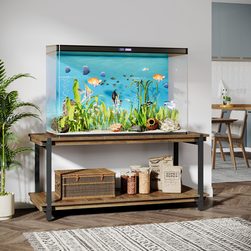 17 Stories 100-120 Gallon Rectangle Aquarium Stand | Wayfair