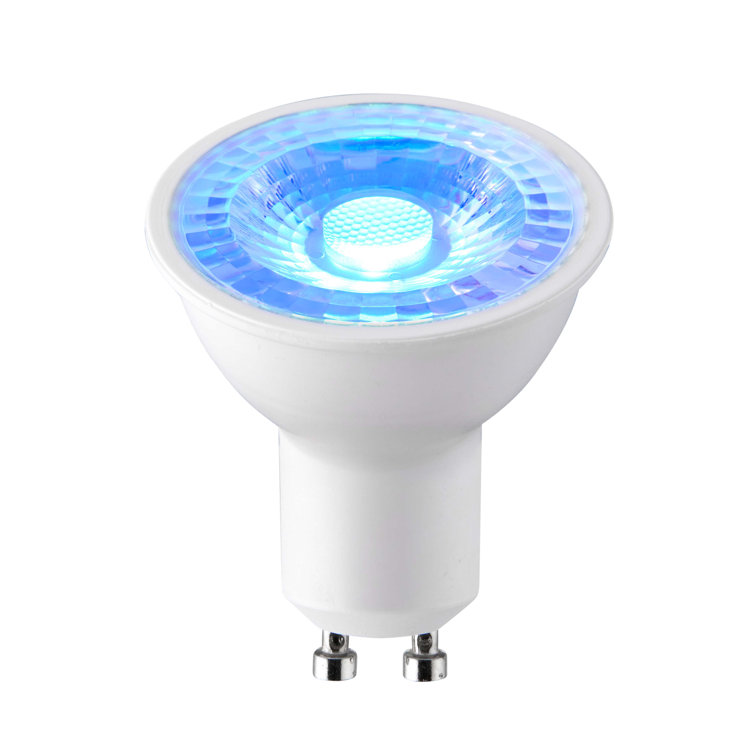 Symple Stuff 5W GU10 LED Non-Dimmable Bulb - Blue | Wayfair.co.uk