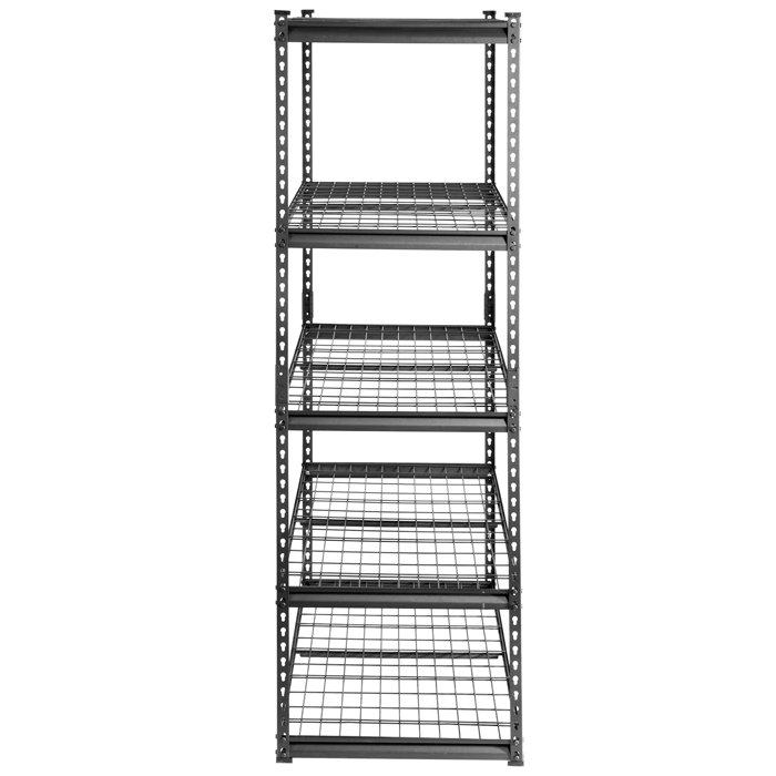 Rebrilliant Mariany Steel Height -Adjustable Shelving Unit & Reviews ...