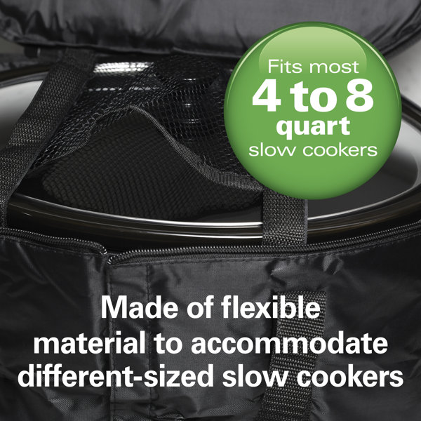 Hamilton Beach® Crock Caddy Insulated Slow Cooker Bag & Reviews | Wayfair