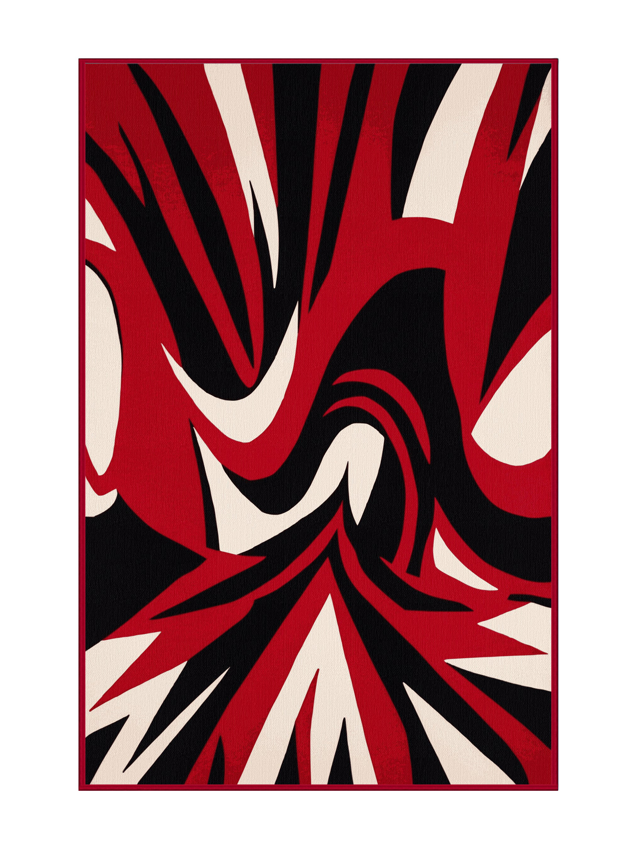 Wrought Studio™ Abstract Redshift Rug - Wayfair Canada