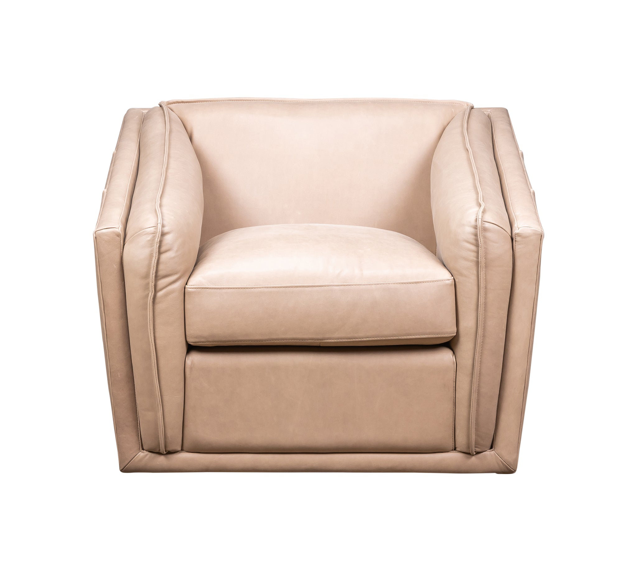 Hokku Designs Myleah Swivel Chair in Anniston Marble | Wayfair