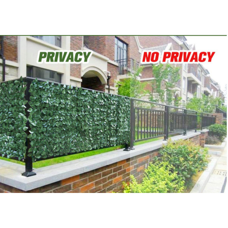 Porpora 5 Ft. H X 10 Ft. W Ivy Polyethylene Fence Panel & Reviews ...