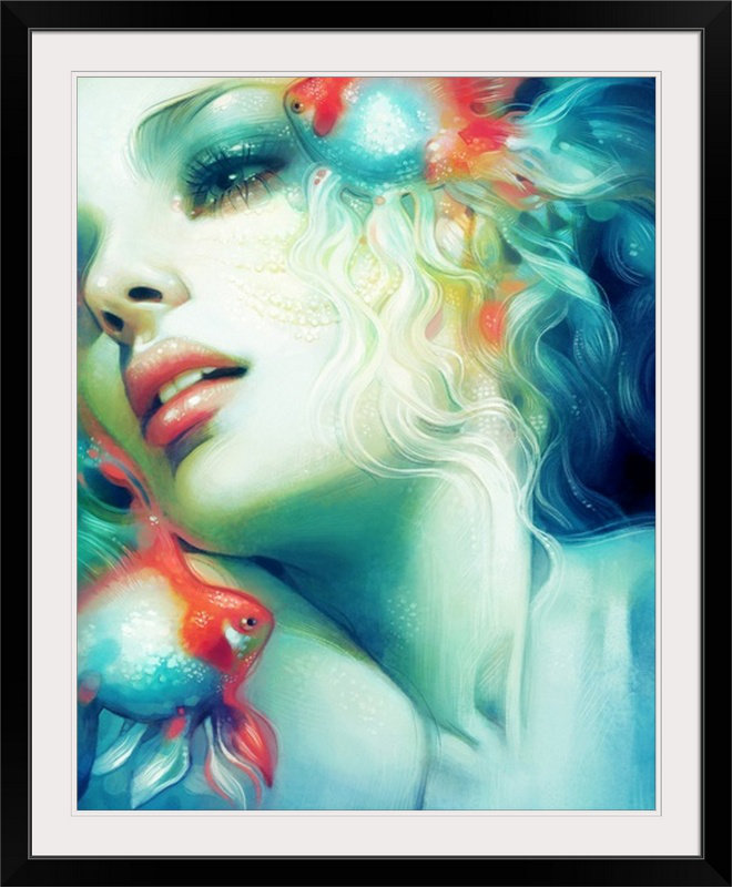 Wrought Studio™ 'Scale' Anna Dittman Graphic Art Print | Wayfair