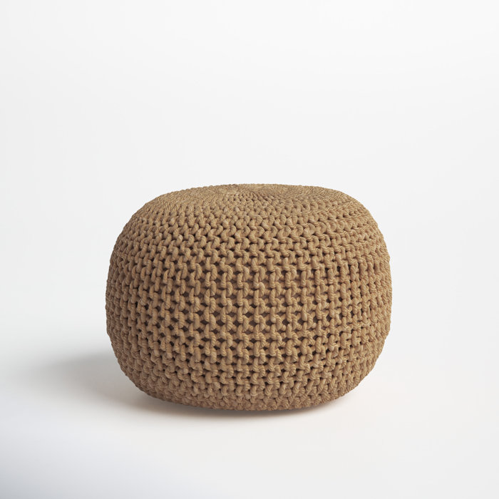 Joss & Main Marah Upholstered Pouf & Reviews | Wayfair