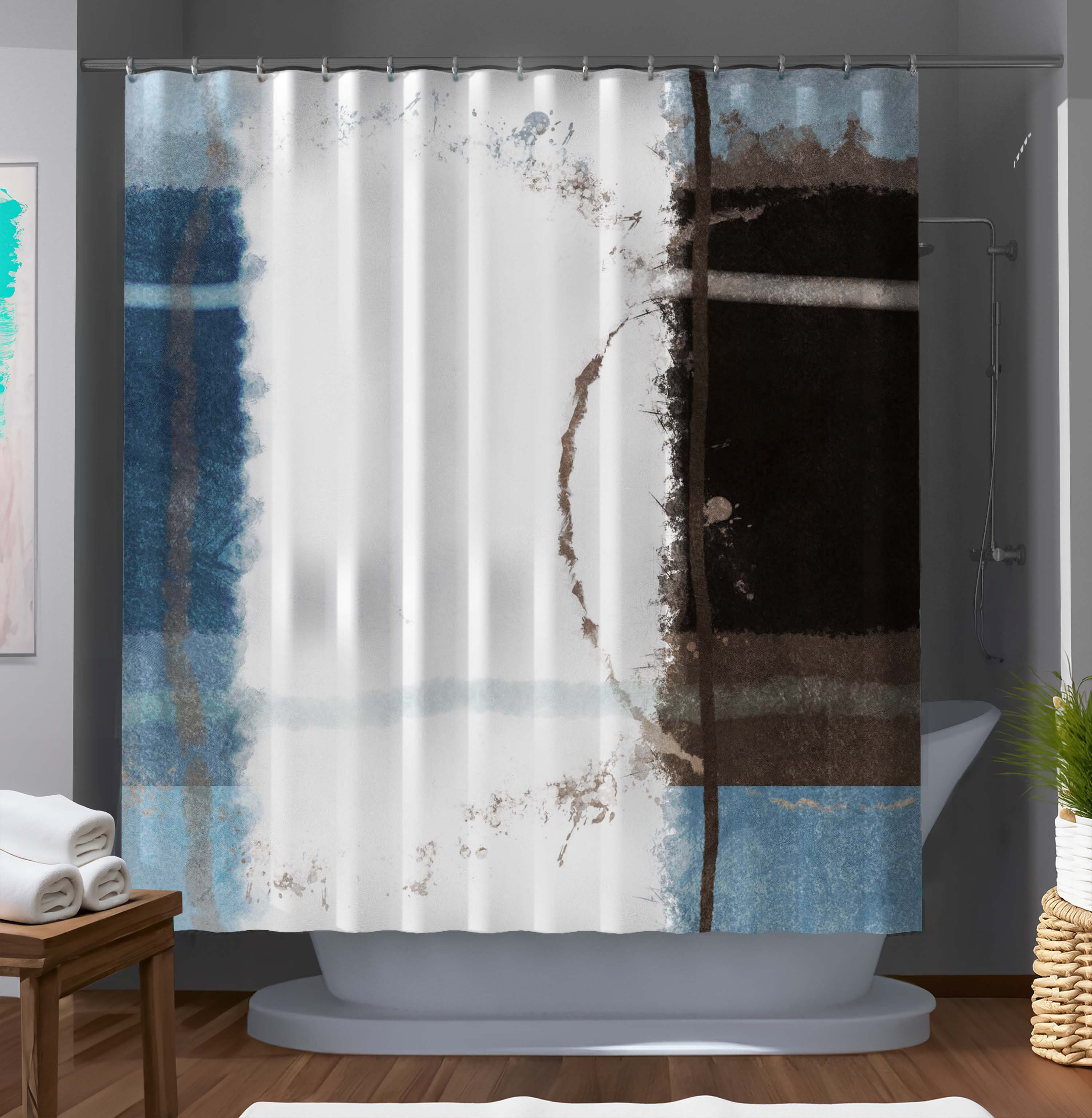 East Urban Home Balery Shower Curtain by Staci Maxwell | Wayfair