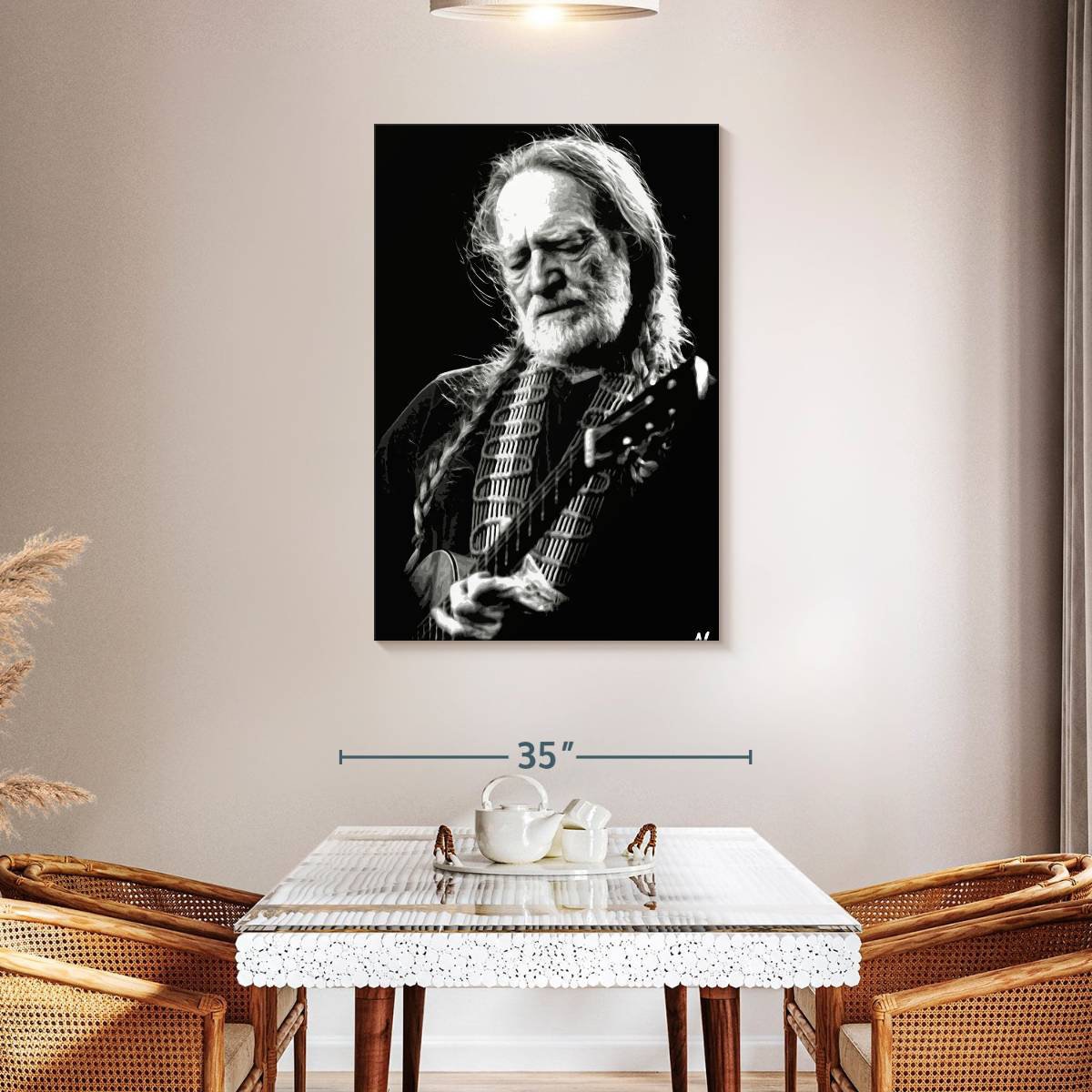 Winston Porter Willie Nelson Illustration | Wayfair
