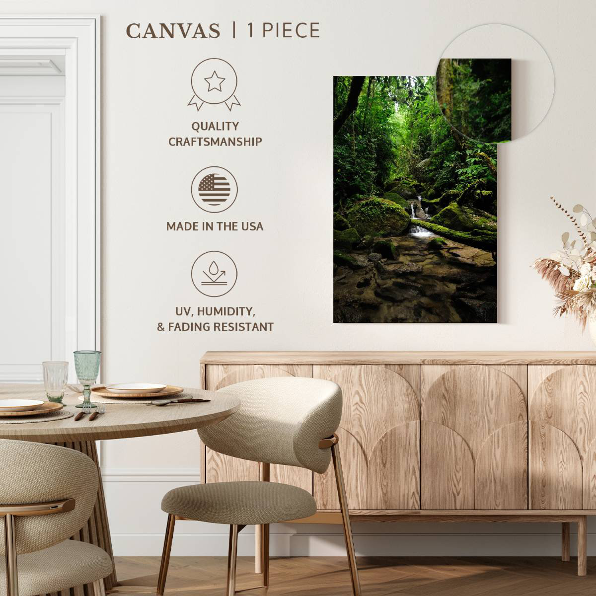 Ebern Designs Hannes Jungle Falls | Wayfair