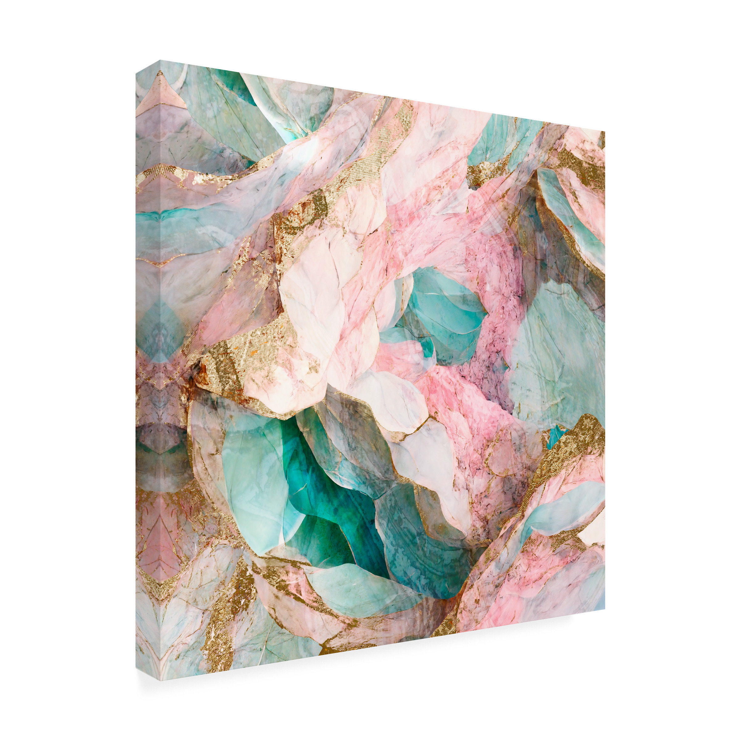 Wrought Studio™ Sasha Fairy Geode Canvas Art | Wayfair