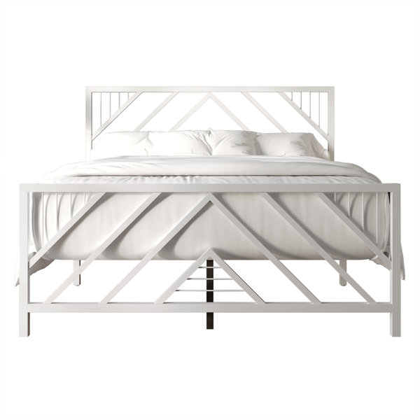 Latitude Run® Sherrard Metal Slat Bed & Reviews | Wayfair
