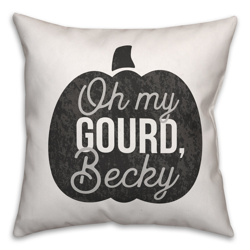 Designs Direct Creative Group Oh My Gourd, Becky Throw Pillow | Wayfair