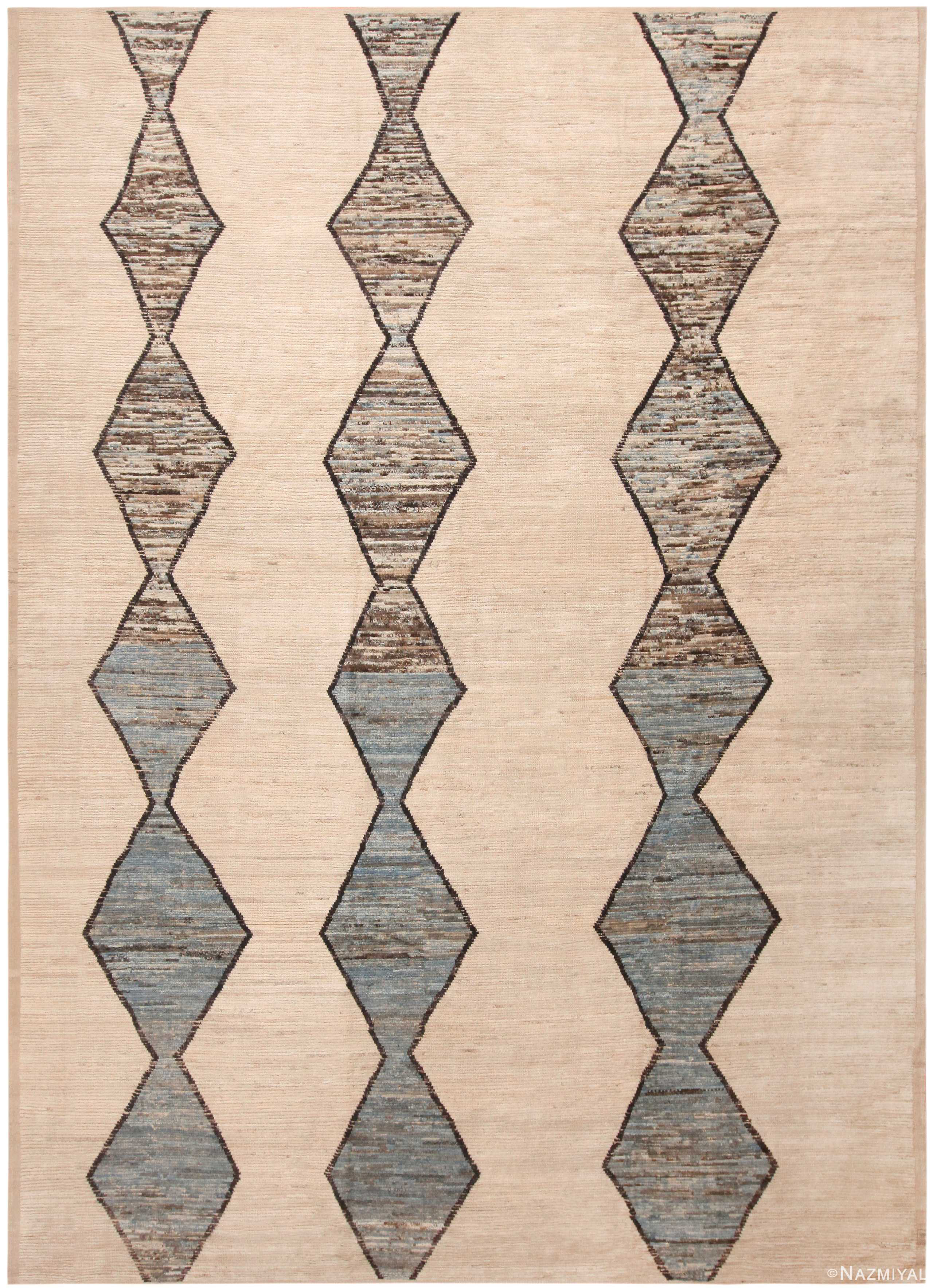 Nazmiyal Collection One-of-a-Kind Large Geometric Tribal Design ...