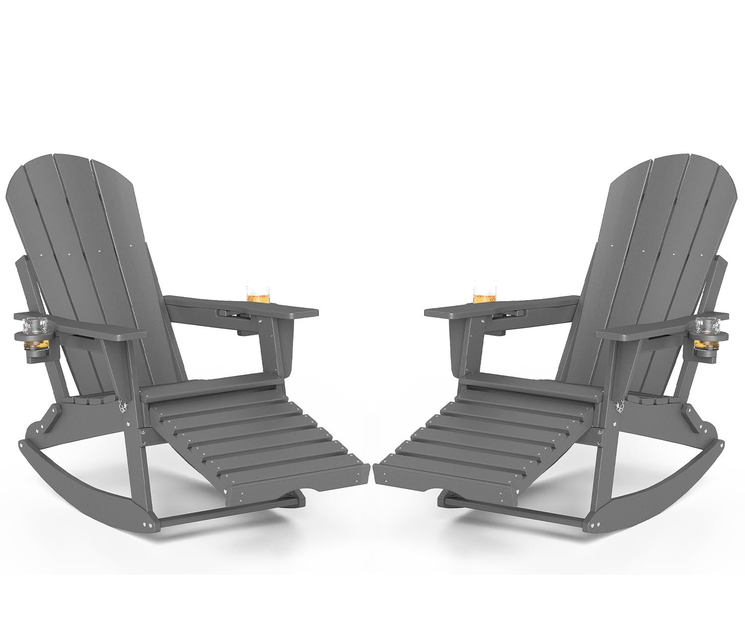 WILLIAMS HARDWARE INCORPORATED Adirondack Rocking Chair with ...