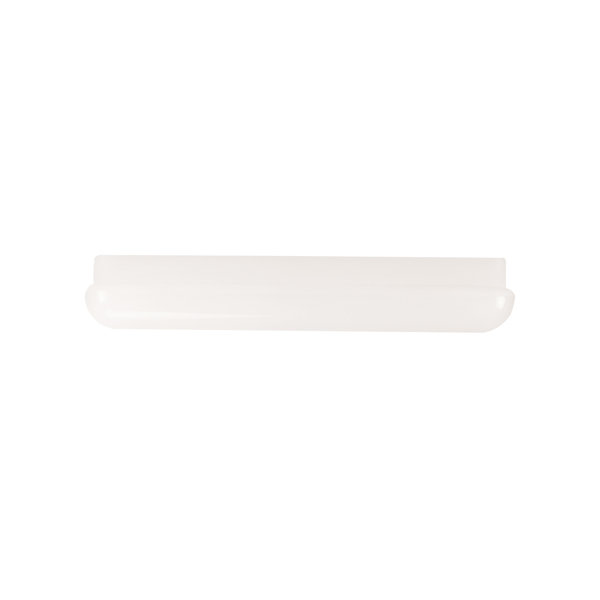 Wrought Studio Cloud 36 In. 1-Light White Integrated LED Linear Puff ...
