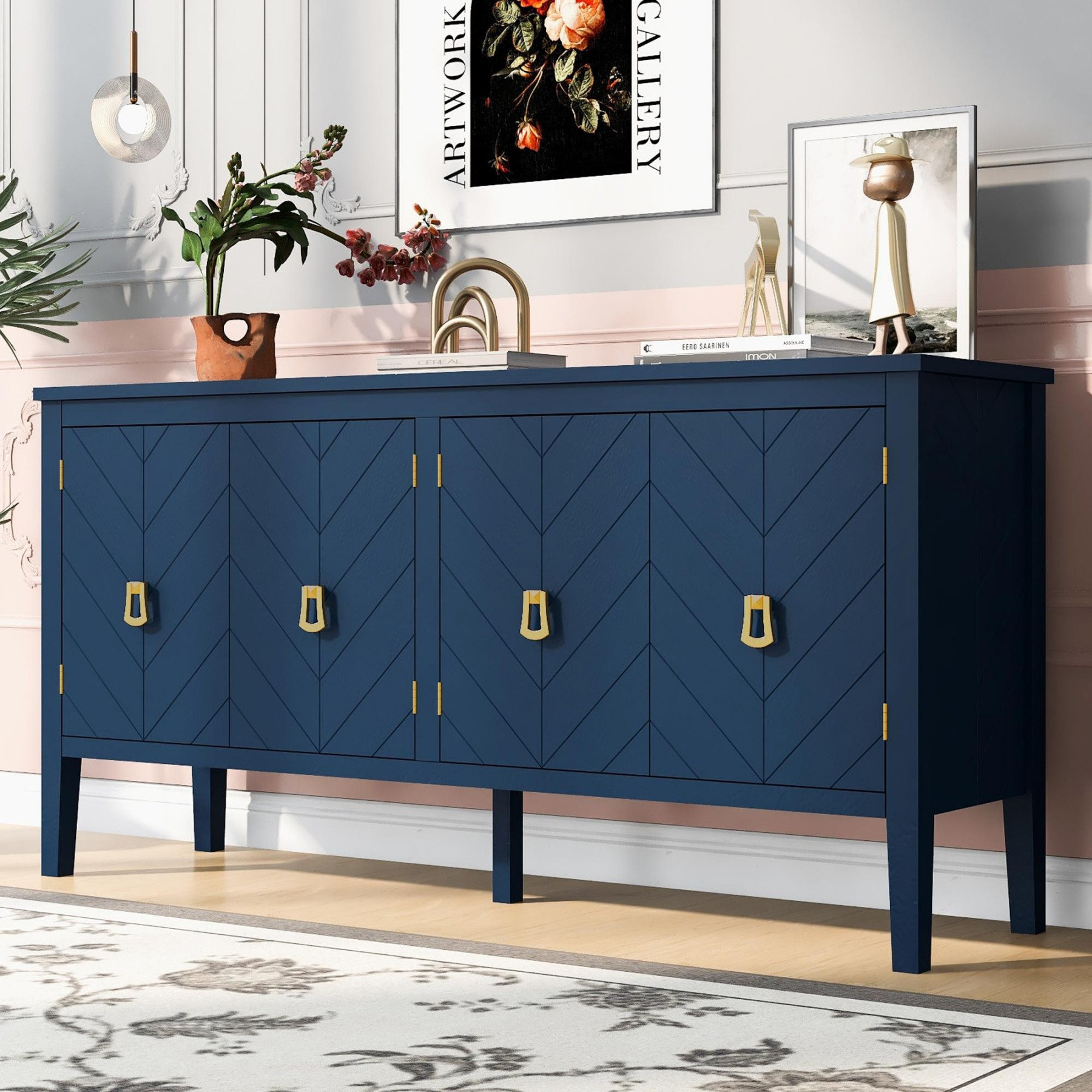 Longshore Tides Modern Sideboard | Wayfair