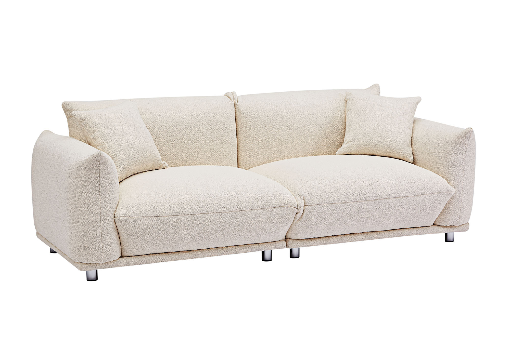 Orren Ellis Masako Modern Sofa Couch Upholstered Sofa Living Room Couch ...